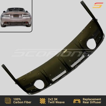 Scopione Carbon Rear Diffuser for Aston Martin DBS Virage DB9