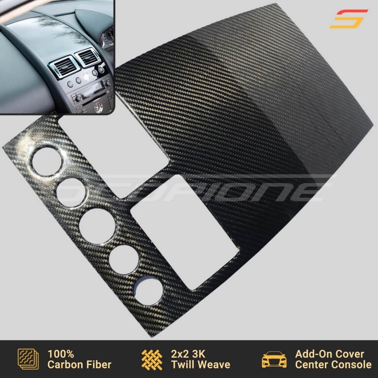 Scopione Carbon Fiber Fender Side Strakes for Aston Martin 06-17 Vantage