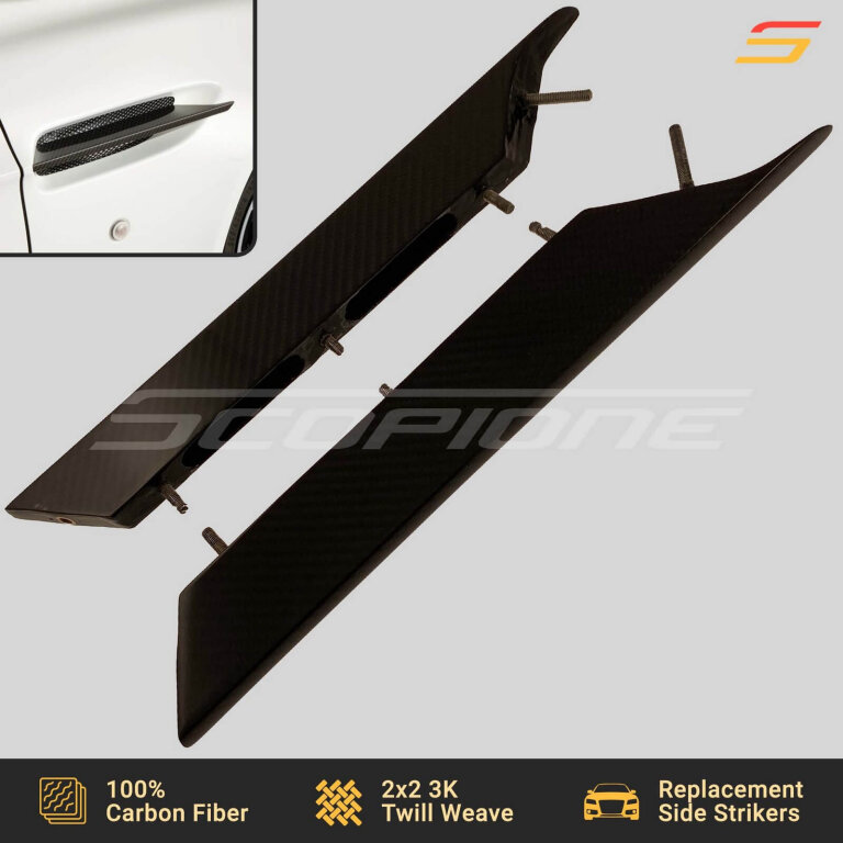 Scopione Carbon Fender Side Strakes: Aston Martin 06-17 Vantage