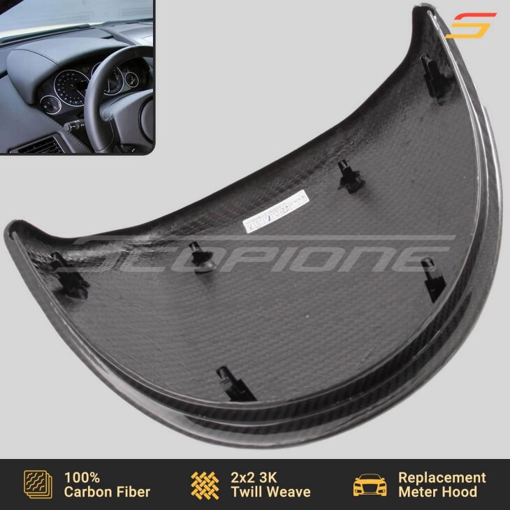 Scopione Carbon Gauge Cluster Hood: Aston DBS DB9 Vantage