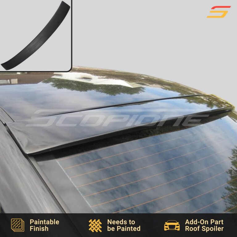 Scopione FiberGlass Rear Roof Spoiler for BMW 5 Series E39