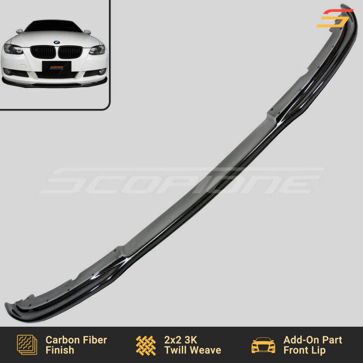 Scopione Carbon Fiber Pre-LCI Front Lip for BMW 3 Series E92 E93