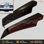 Scopione Carbon Rear Spoiler Winglets for Corvette C7 Z06 GS