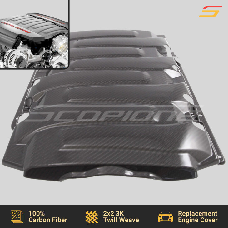 Scopione Carbon LT1 Engine Cover for Corvette C7 & Camaro SS