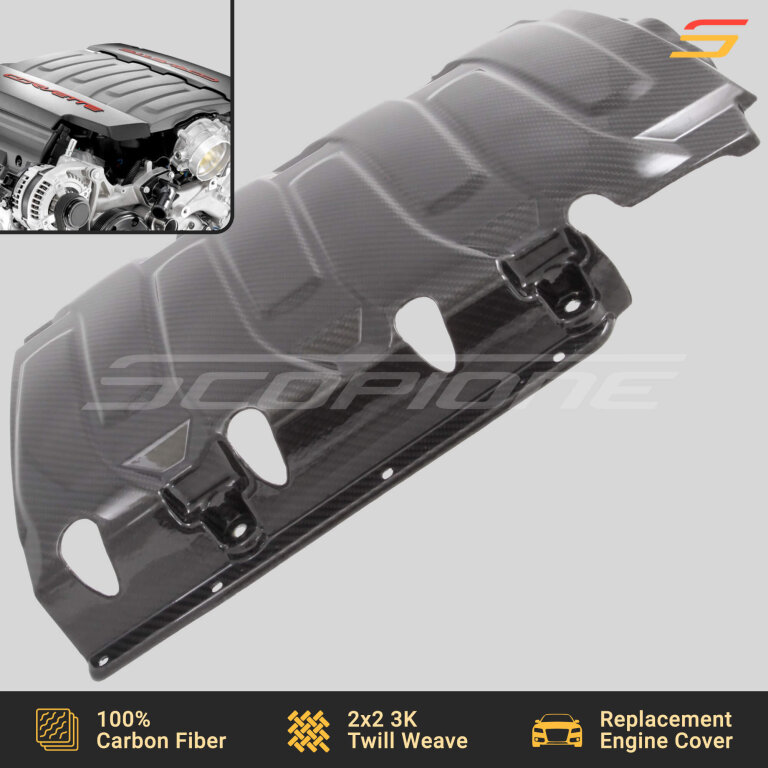 Scopione Carbon LT1 Engine Cover for Corvette C7 & Camaro SS