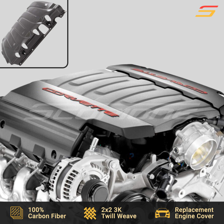 Scopione Carbon LT1 Engine Cover for Corvette C7 & Camaro SS