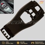 Scopione Carbon Center Console Switch Panel Trim for Ferrari 458