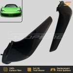 Scopione Carbon Fiber Front Splitters Wings for Ferrari 458 Italia & Spider