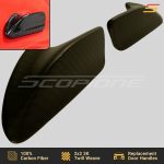 Scopione Carbon Fiber Exterior Door Handles for Ferrari 488 GTB F8 ...