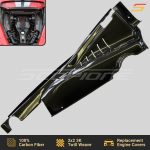 Scopione Carbon Fiber Side Engine Covers for Ferrari 488 GTB & F8 Tributo