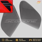 Scopione Carbon Fiber Side Air Vents Covers for Ferrari 488 GTB & Spider