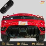 Scopione Carbon Fiber Rear Bumper Diffuser for Ferrari F430