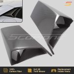 Scopione Carbon Fiber Side Windows Intake Vents for Aventador