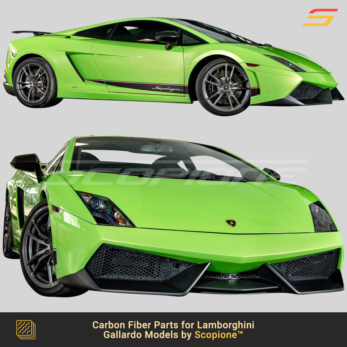 Lamborghini Gallardo Carbon Fiber Picture Gallery by Scopione