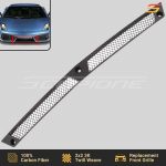 Scopione Matte Carbon Front Splitter Grille: Gallardo LP550 LP560