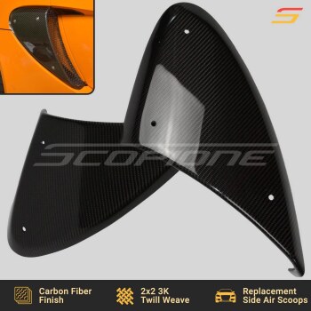 Scopione Carbon Fiber Side Air Intake Vents for Lotus Exige Elise SC S2