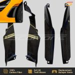 Scopione Carbon Bumper Side Air Vents for McLaren 720S 765LT