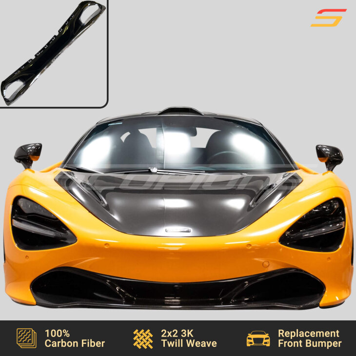 Scopione Carbon Fiber Replacement Front Lip for McLaren 720S