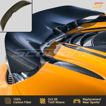 Scopione Carbon Fiber Replacement Spoiler for McLaren 720S