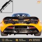 Scopione Carbon Fiber Rear Bumper Diffuser for McLaren 720S