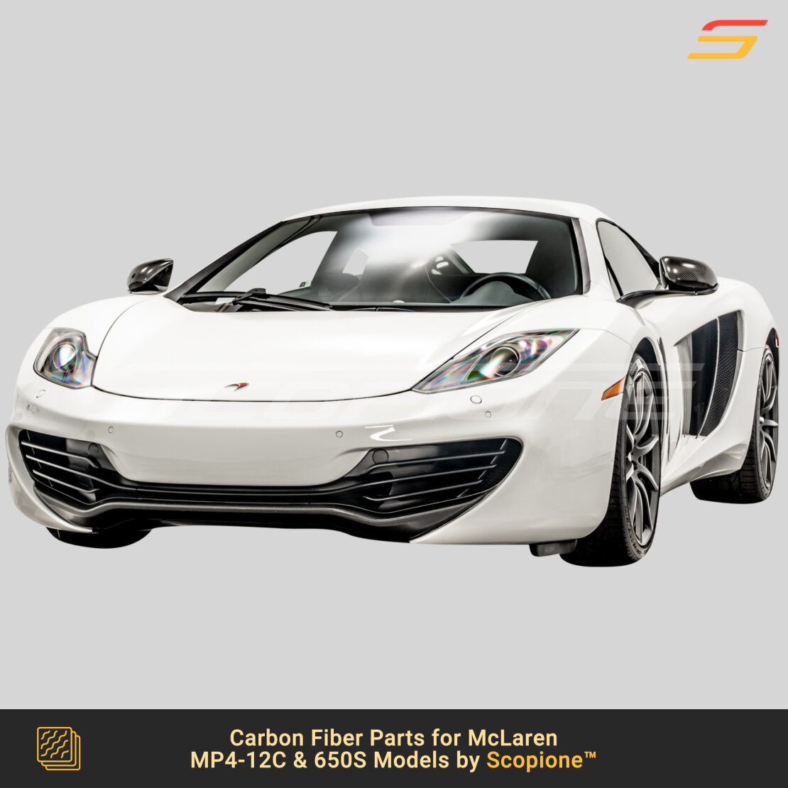 McLaren MP4-12C 650S Carbon Fiber Picture Gallery by Scopione