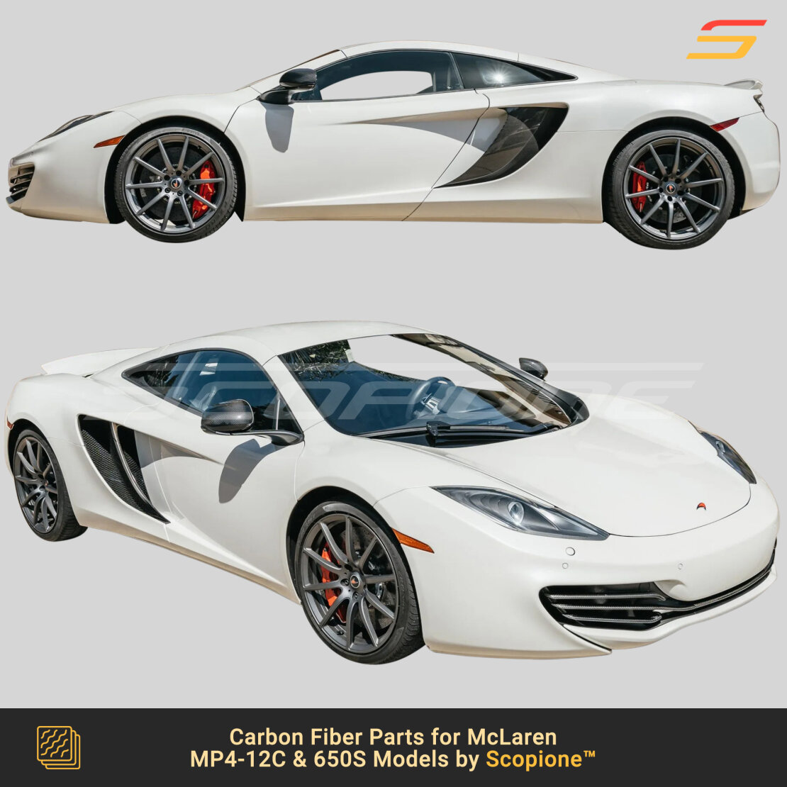 McLaren MP4-12C 650S Carbon Fiber Picture Gallery by Scopione