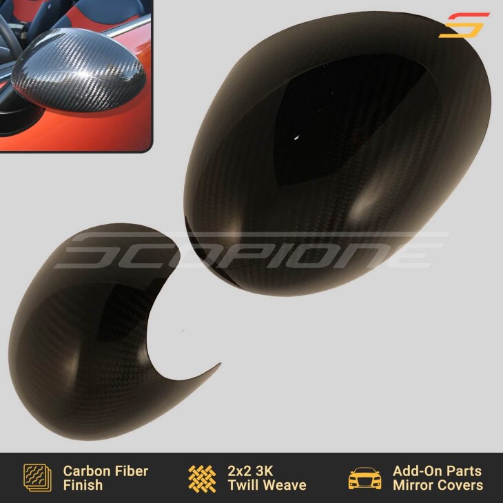 Scopione Carbon Fiber Side Mirror Covers for MINI Cooper Gen 2