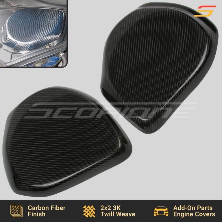 Scopione Carbon Fiber Front Bumper Intake Scoops for Nissan 350Z
