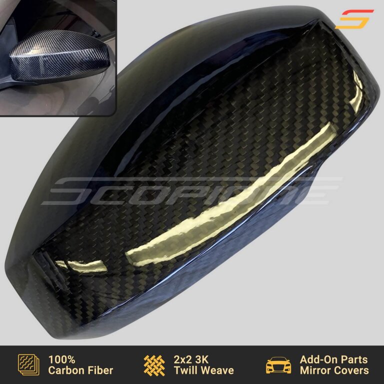 Scopione Carbon Fiber Mirror Covers for Nissan 350Z