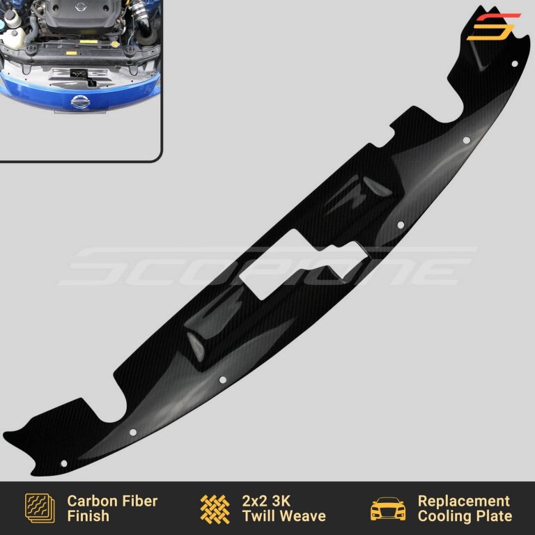 Scopione Carbon Fiber Front Bumper Intake Scoops for Nissan 350Z