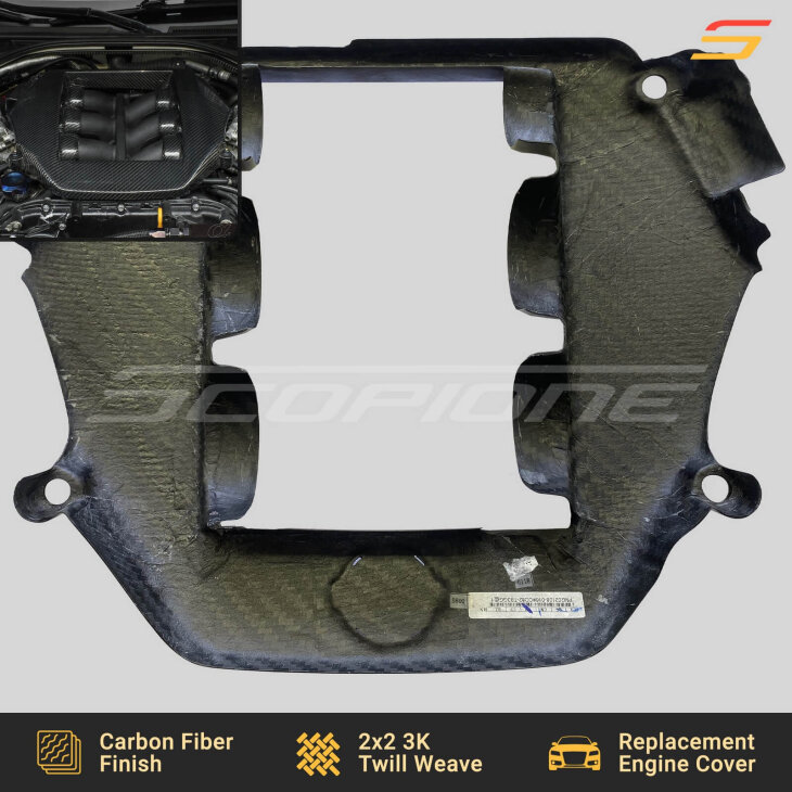 Scopione Carbon Fiber Engine Cover for Nissan GTR R35