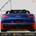 Scopione Carbon Fiber Rear Bumper Diffuser for Porsche Boxster Cayman 981