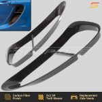 Scopione Carbon Fiber Rear Fender Air Scoops for Porsche Boxster 987