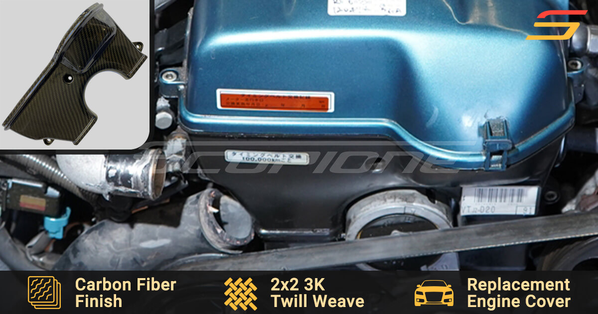 Scopione Supra MK4 2JZGTE VVTi Carbon Upper Timing Cover